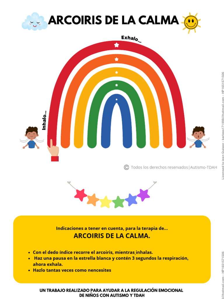 Arcoiris de la Calma para Niños | PDF
