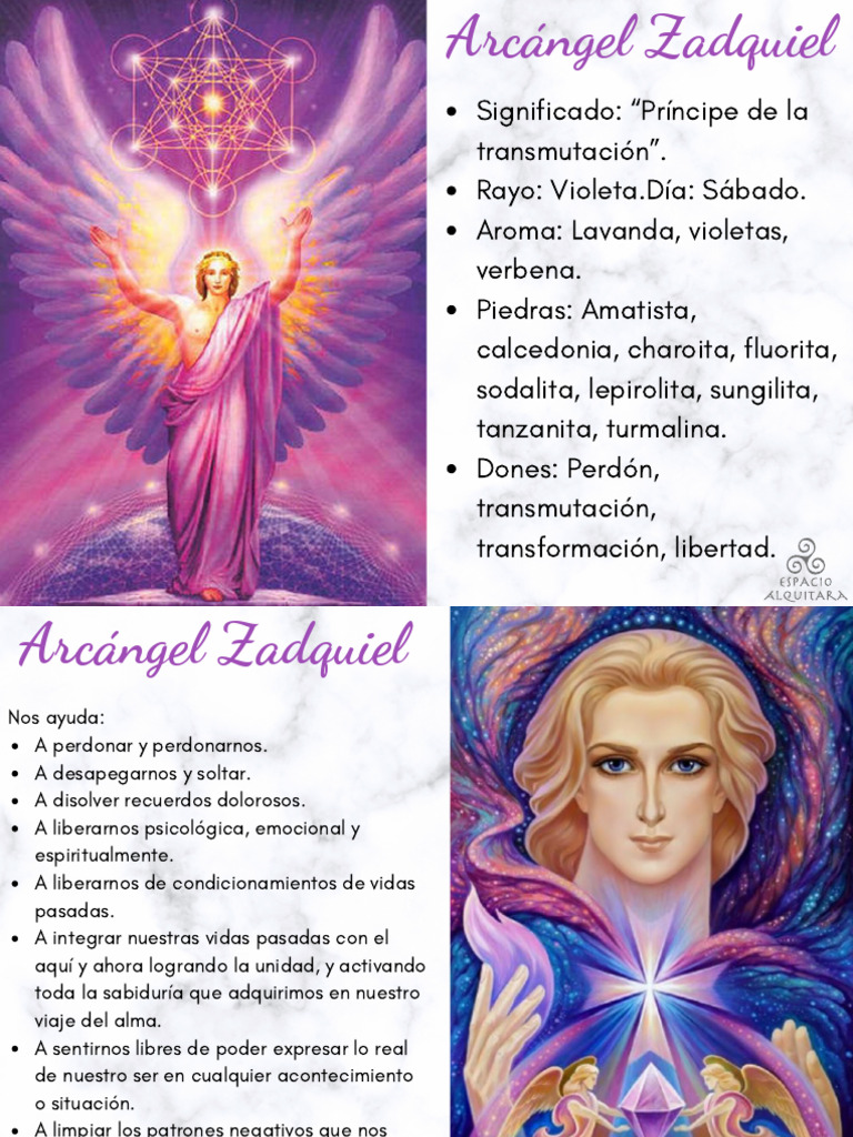 Fichas Arcángel Zadquiel | PDF