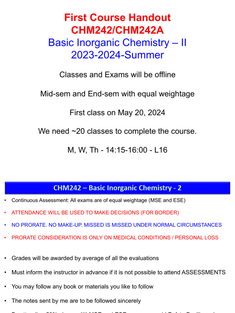 FCH Chm242 Bic2 2024 Summer | PDF