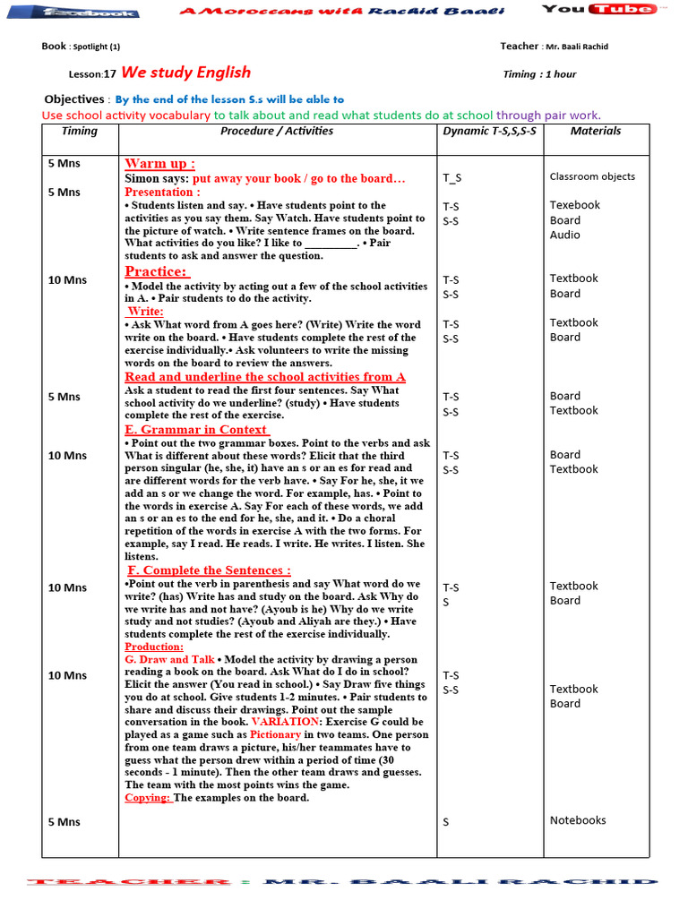 We Study English: Practice | PDF | Linguistic Morphology | Language Mechanics