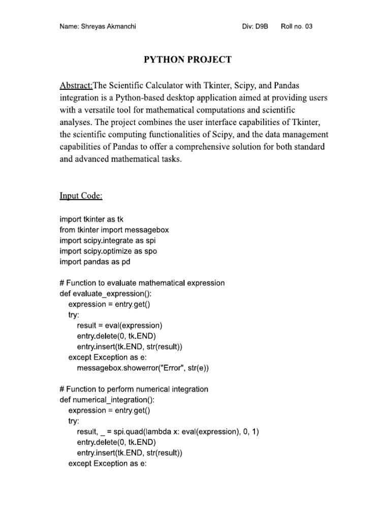 Shreyas Python | PDF