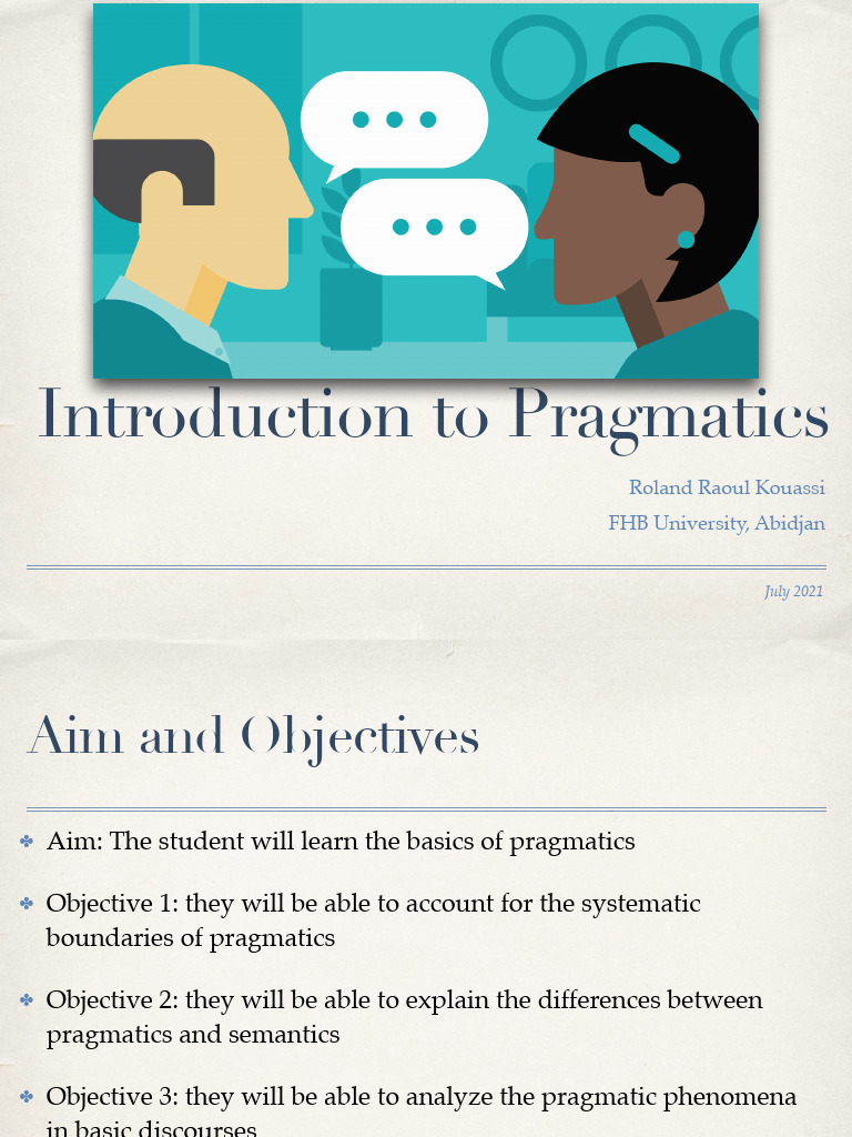 187 Intro Pragmatics 2 2 | PDF | Semantics | Semiotics