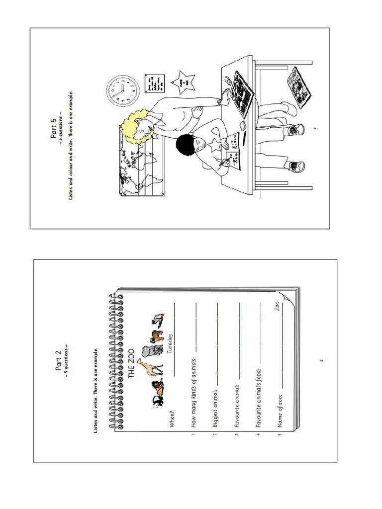 Movers Worksheet 1 | PDF