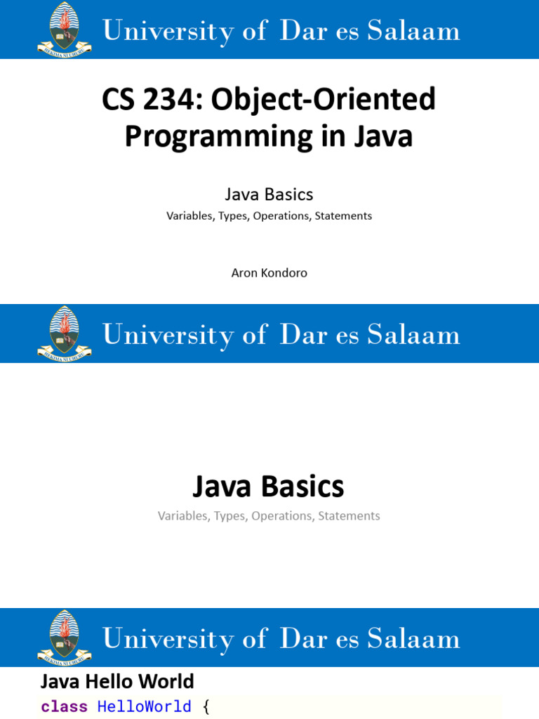 Lecture 2 Java Basics Pdf Data Type Integer Computer Science 1741