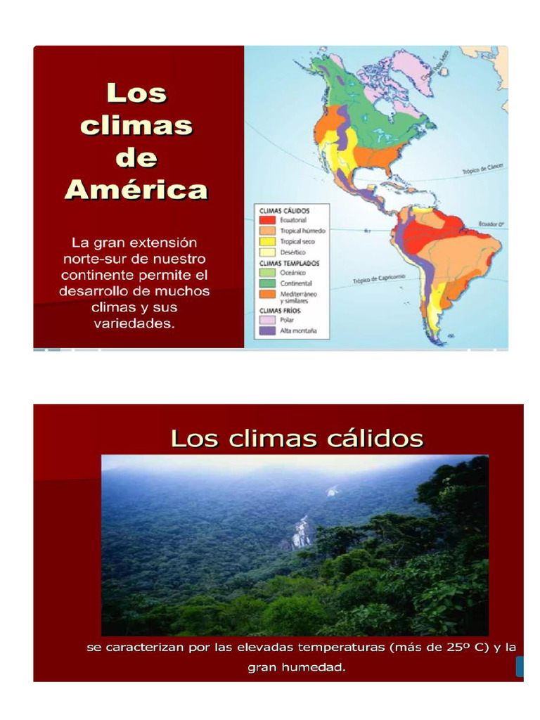 clima de america | PDF