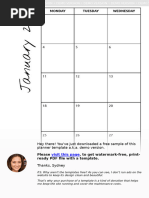 Onenote Weekly Planner Template | PDF