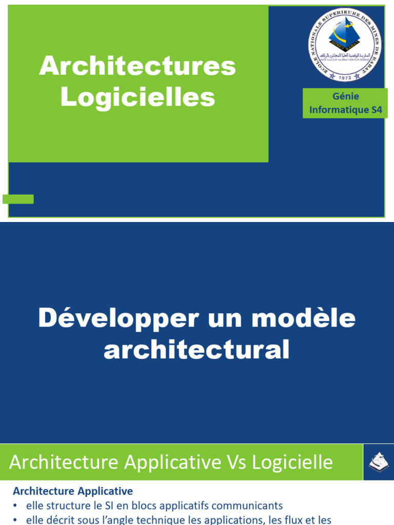 Architectures Logicielles P2 | PDF | Architecture de logiciel | Interface (Informatique)