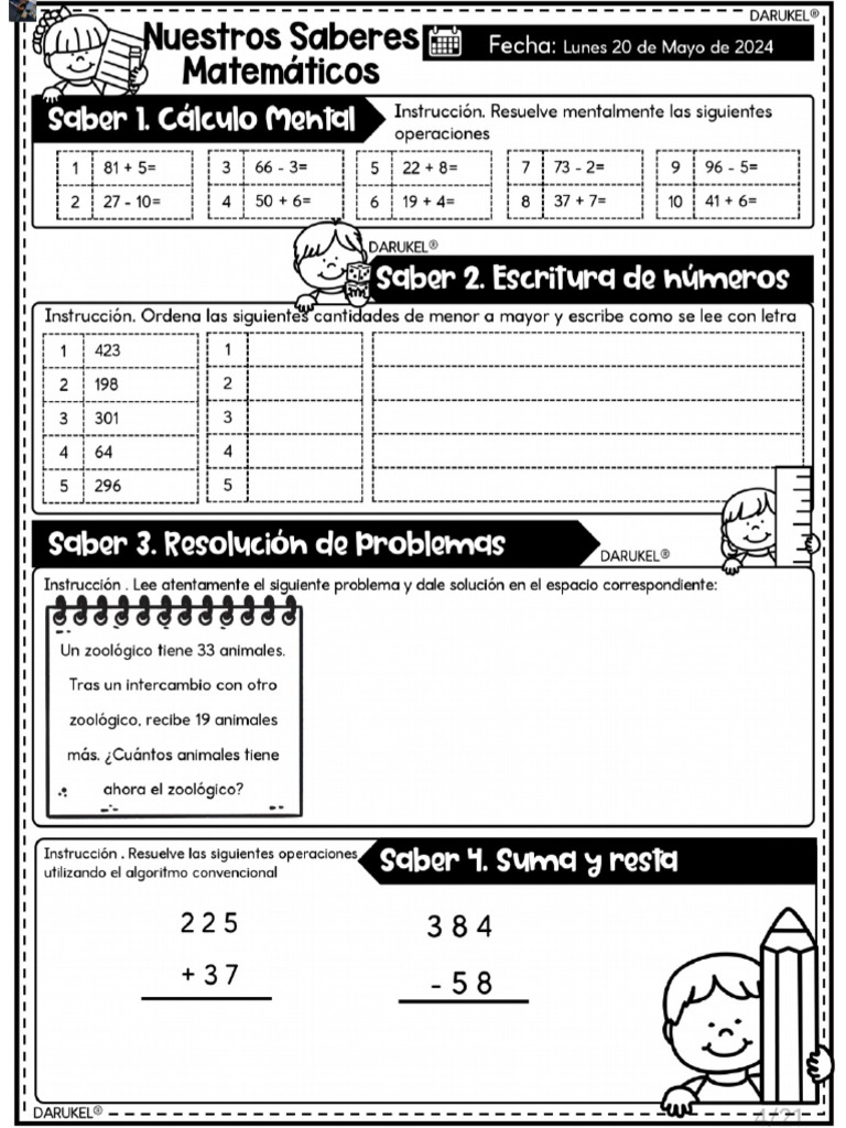 1-Saberes Matematicos | PDF