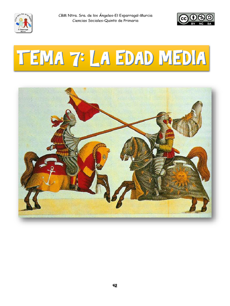Tema 7 CCSS Quinto 2018 | PDF | Al Andalus | Edades medias