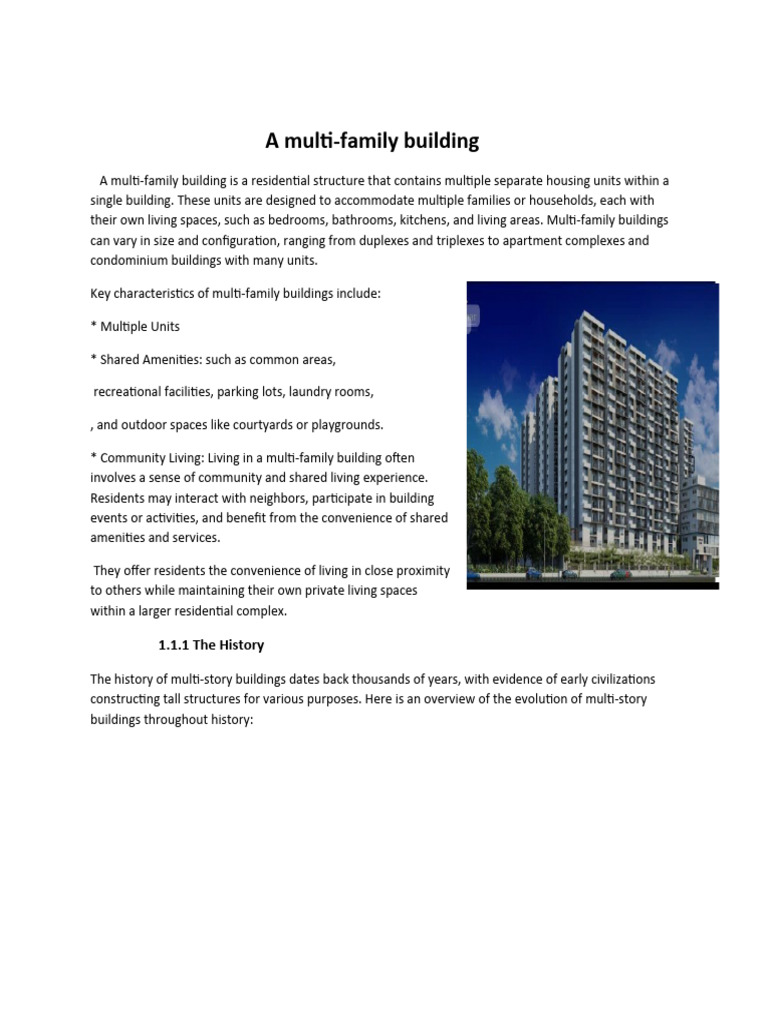 A multi-family (3) | Download Free PDF | Apartment | Building