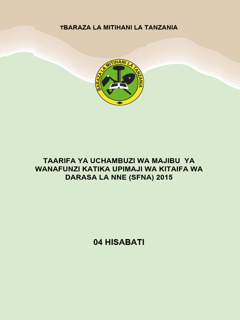 04 Hisabati | PDF