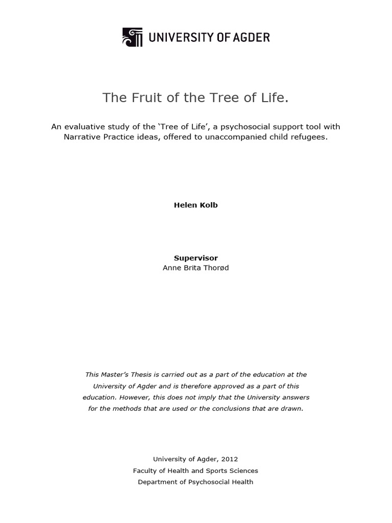 The Fruit of The Tree of Life | PDF | Social Constructionism | Discourse