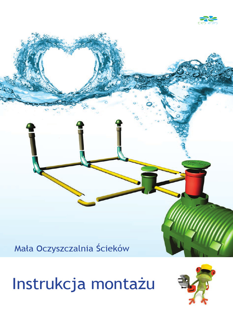 Instrukcja Monta - U - Oczyszczalnia - Osadnik Eko | PDF