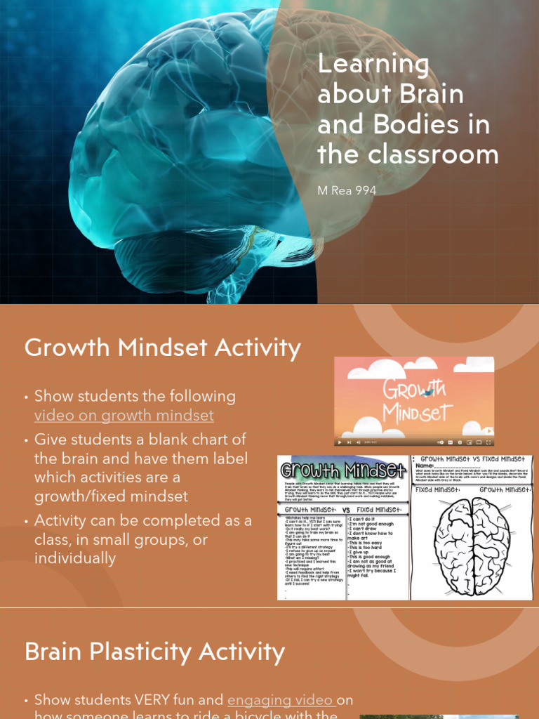 brain and body activities mod 1 | PDF | Brain | Mindset