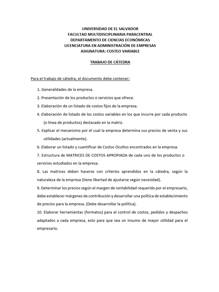 Guia de Trabajo de C-Tedra Cva178 - 2024 | PDF | Business Guia de Trabajo de C-Tedra Cva178 - 2024 | PDF | Business