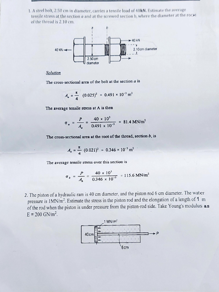 Strength Examples | PDF