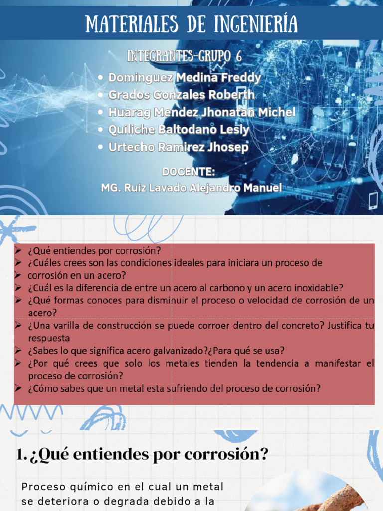 Materiales de Ingenieria | PDF | Corrosión | Acero