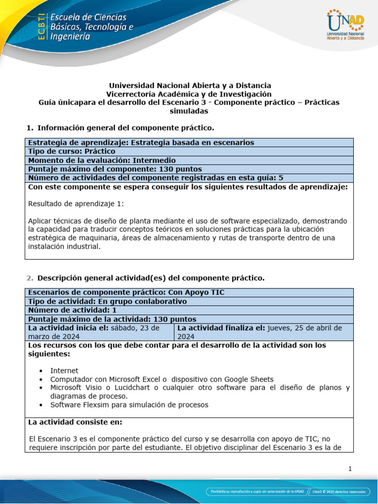 Guía para El Desarrollo Del Componente Práctico - Unidad 2 - Escenario ...