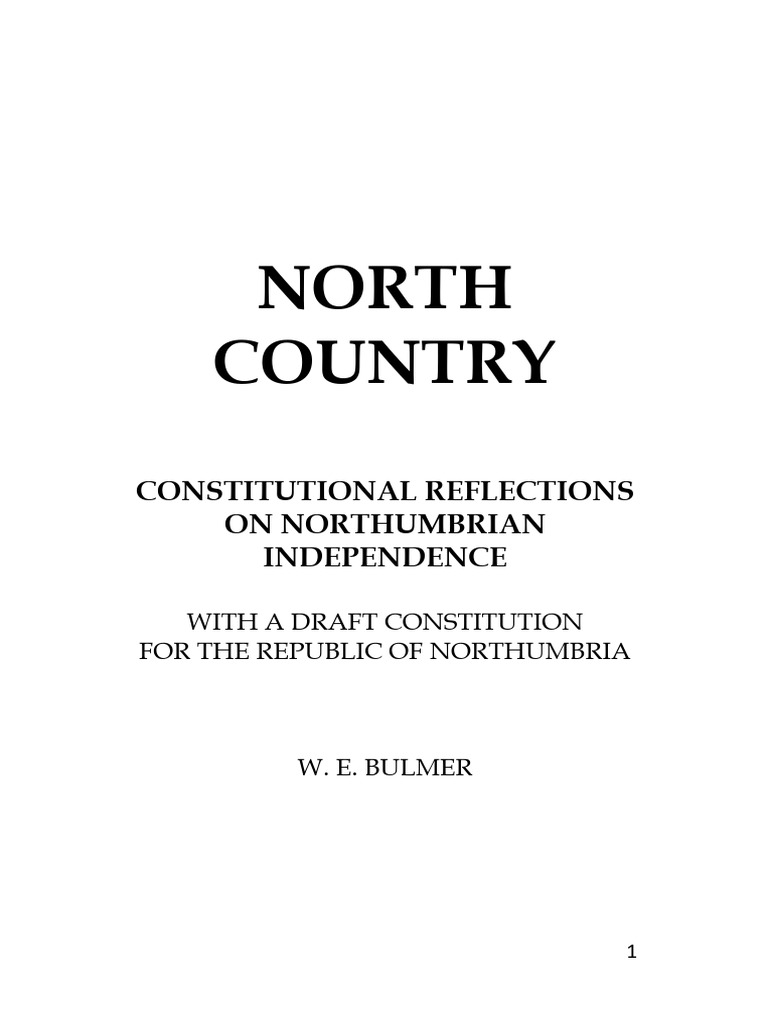 Northumbria Republic Draft Constitution Final 11 | PDF | Detention ...
