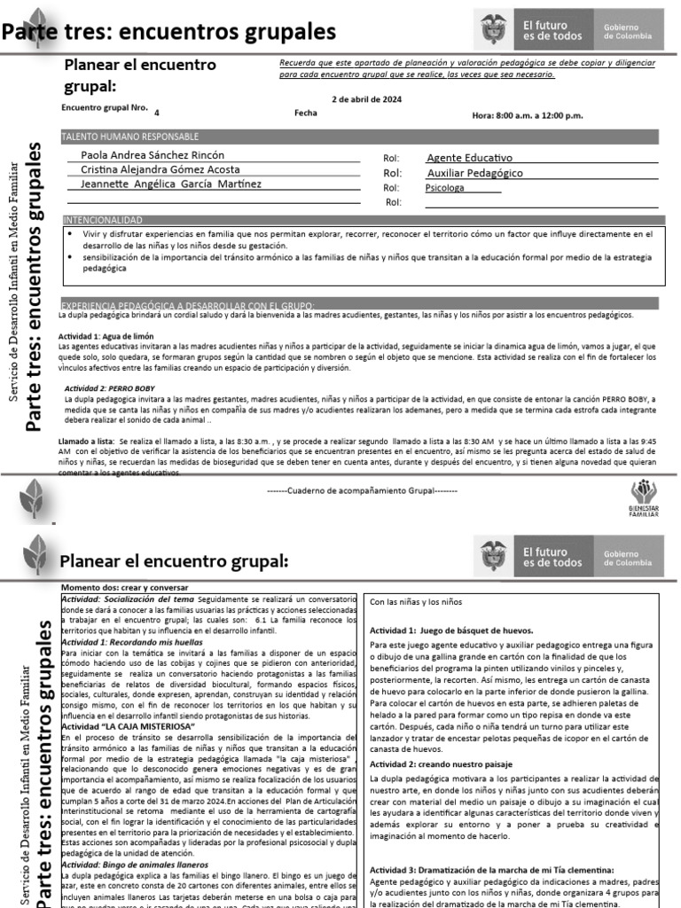Planeador Semana 1 Practica 6.1 | PDF