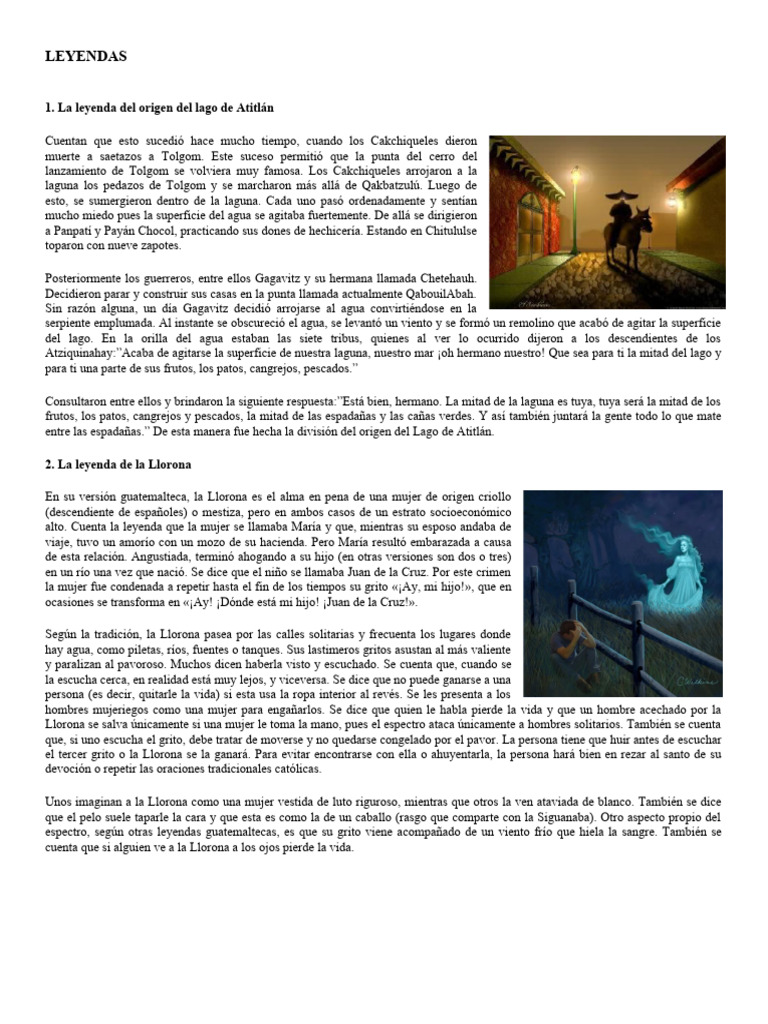 LEYENDAS | PDF