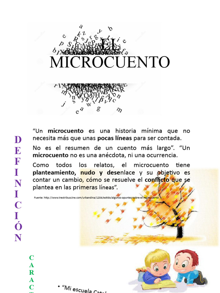 El Microcuento | PDF | Cuentos