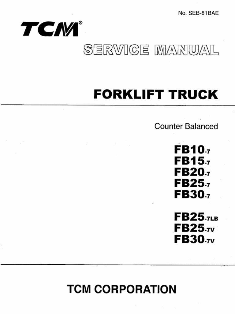 TCM Service Manual | PDF