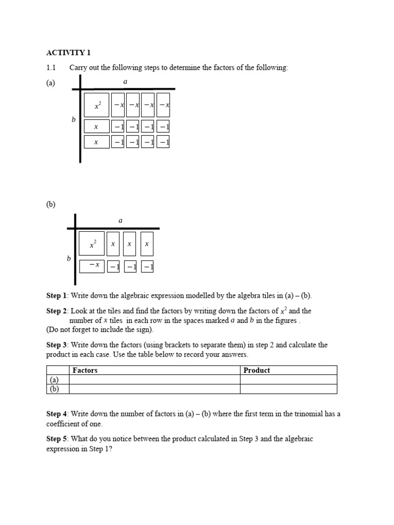Grade 9 investigation | Download Free PDF | Factorization | Applied Mathematics