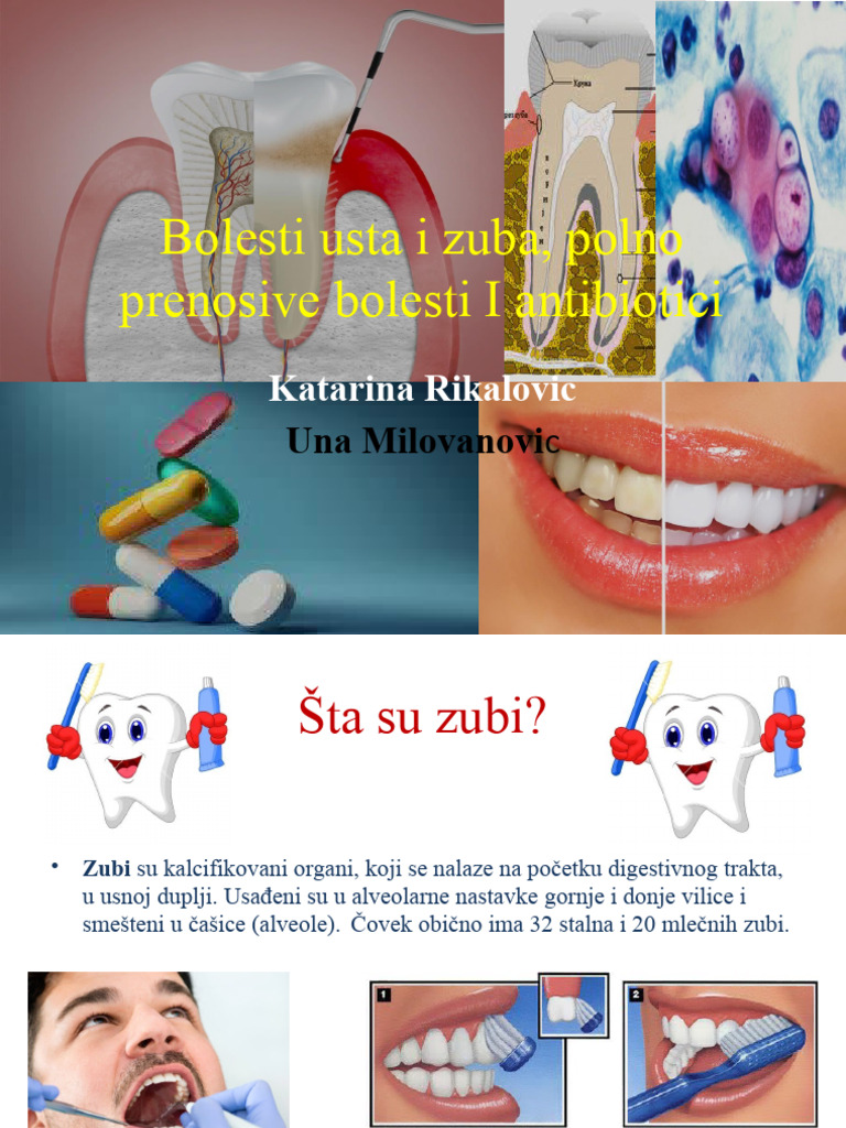 Bolesti Usta I Zuba, Polno Prenosive Bolesti | PDF