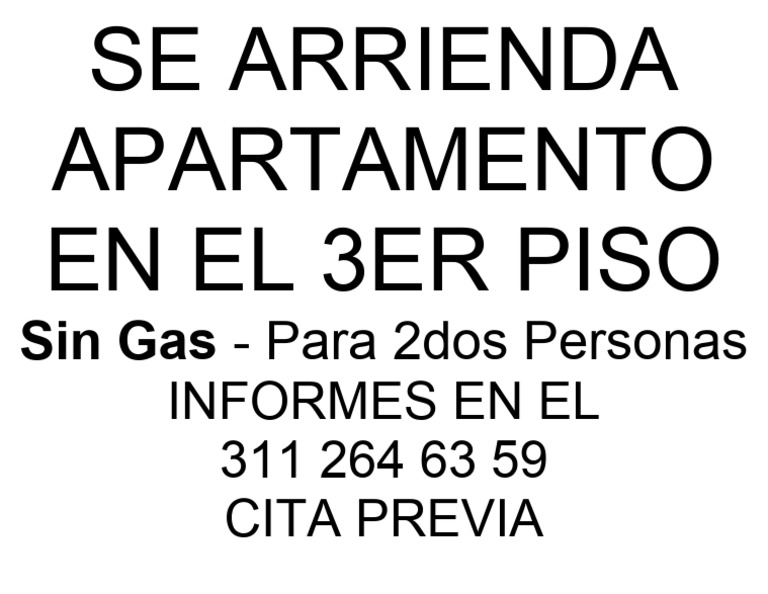 Letrero 3er Piso | PDF