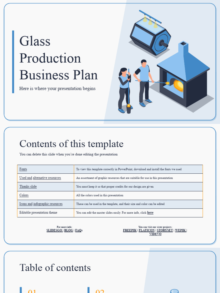 Glass Production Project Proposal | PDF | Planets | Saturn
