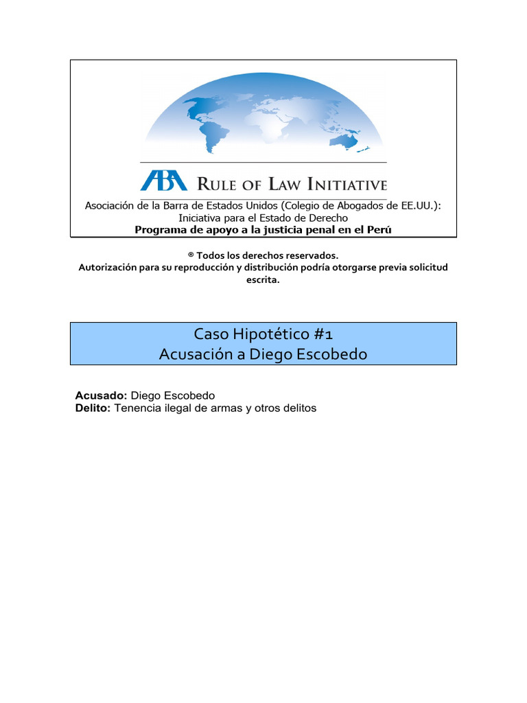 Caso 4 - Diego Escobedo | PDF | Policía | Crímenes