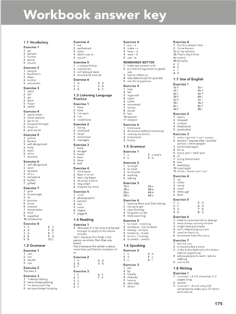 Workbook Focus 4 | PDF