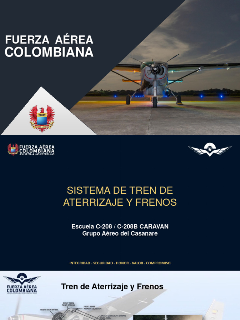 8. Tren de aterrizaje y frenos | Descargar gratis PDF | Tren de aterrizaje | Aviación