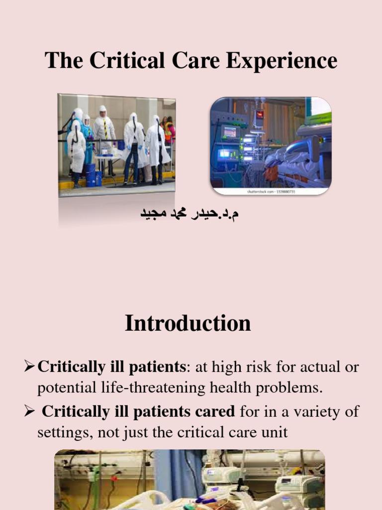 4the Critical Care Experience | PDF | Intensive Care Medicine | Health Care