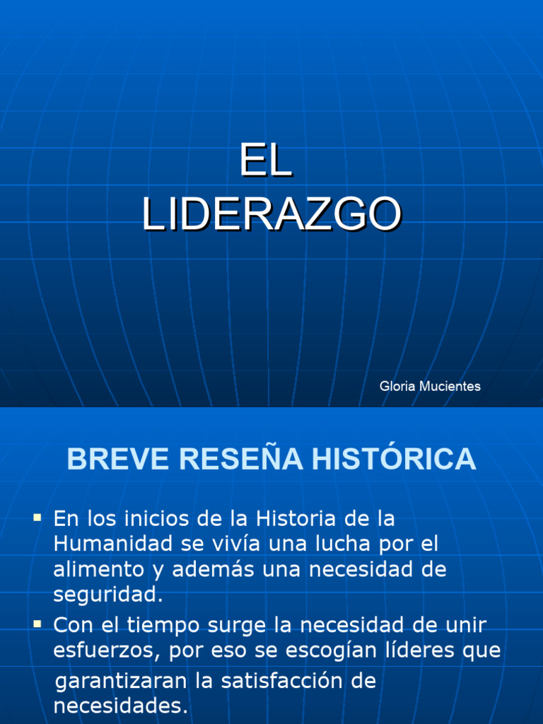EL LIDERAZGO 1A | PDF | Liderazgo | Conceptos psicologicos