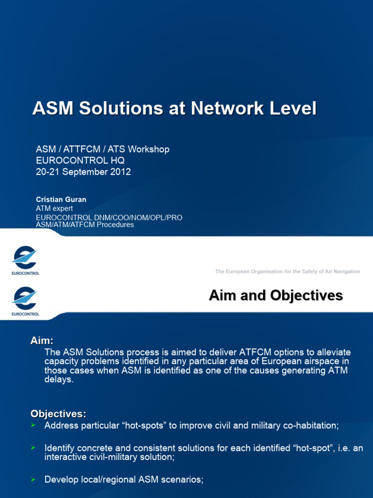 ASM Solutions at Network Level | PDF | Aviation