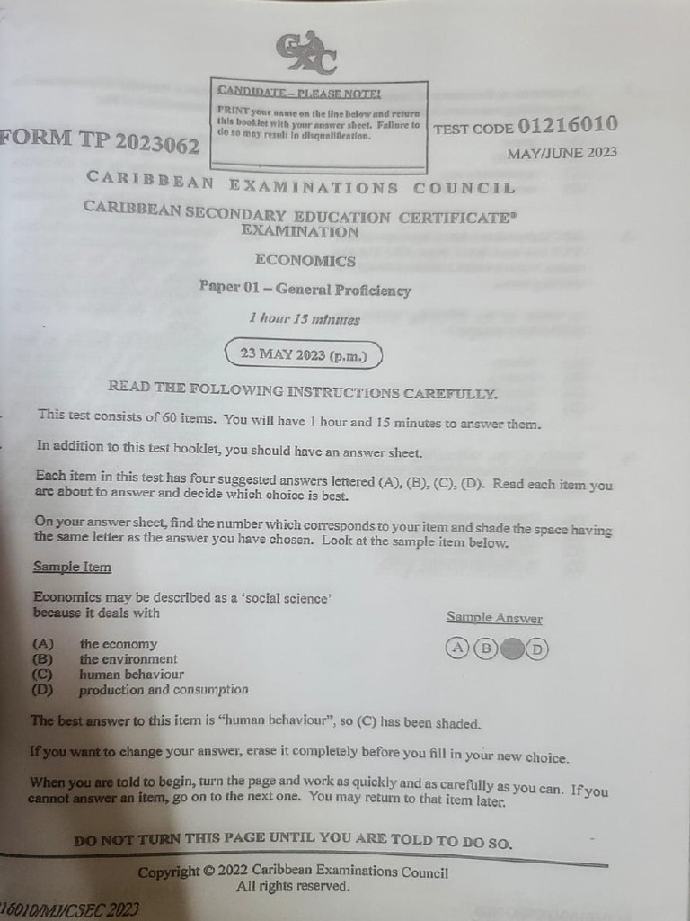 Econ Solutions 2023 | PDF