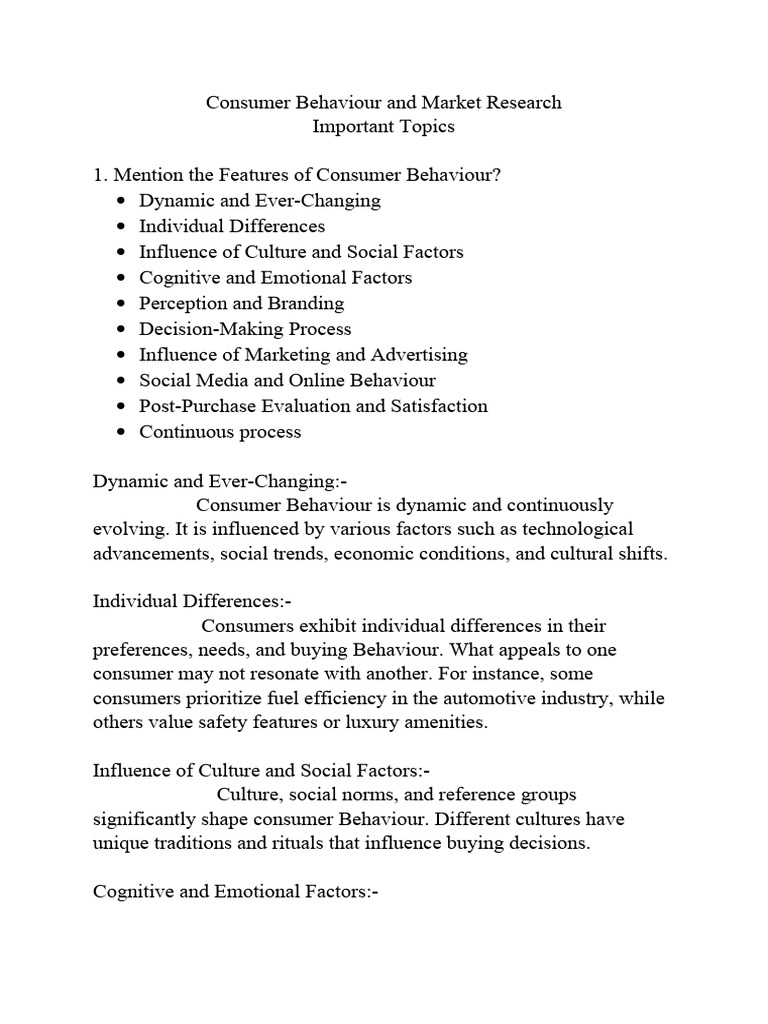 Consumer Behavior Insights | PDF | Consumer Behaviour | Sampling (Statistics)