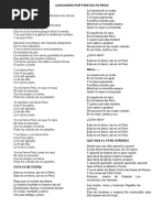 Letra de Jipi Jay de Pepe Vasquez | PDF | Perú