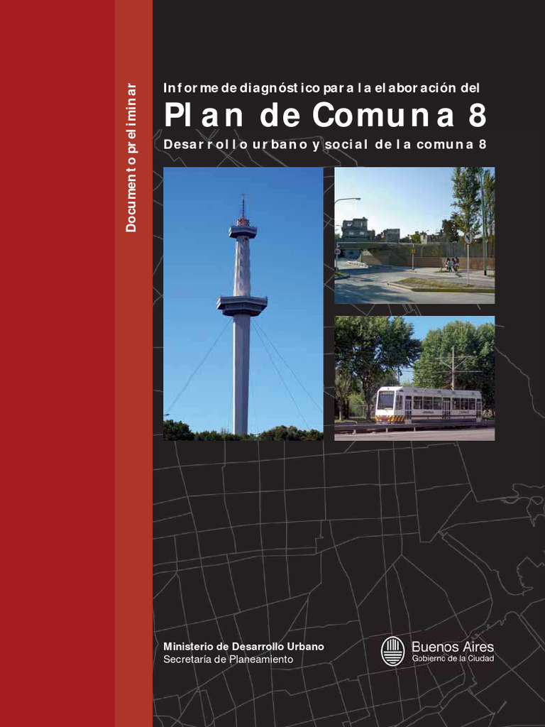 Plan de Comuna 8 Desarrollo Urbano y Soc | PDF