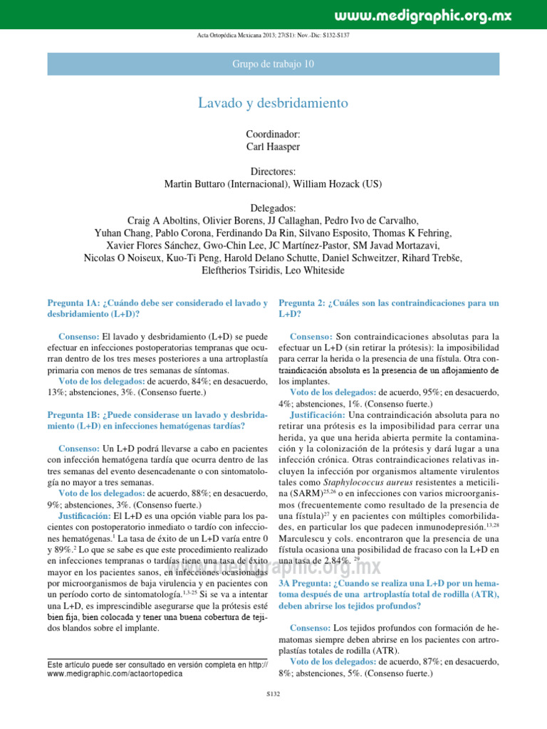 Lavado | PDF | Cirugía | Especialidades Medicas