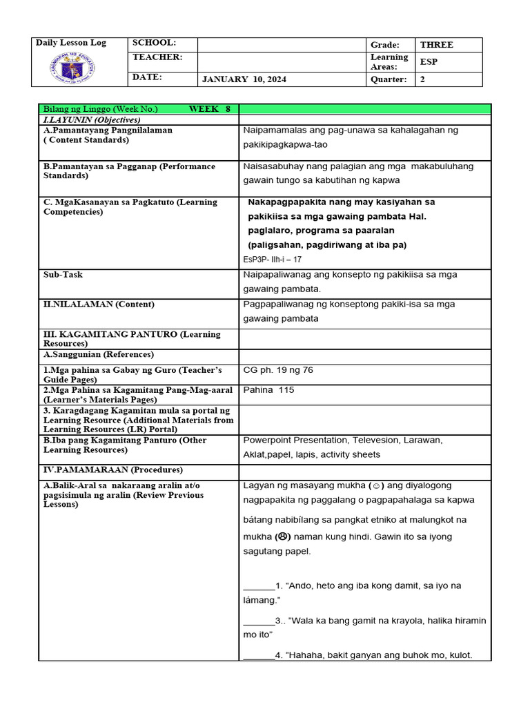 ESP-Q2-WK 8 Jan. 10, 2024 | PDF
