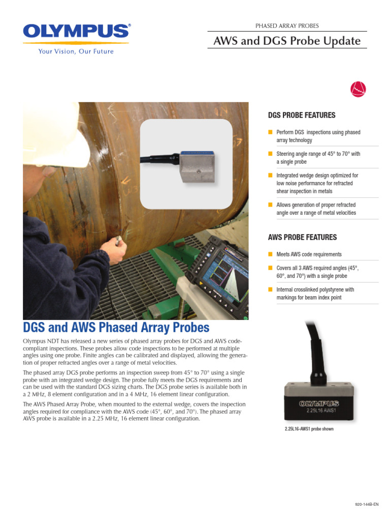 PA_Probe_Update_DGS-AWS.en | PDF | Optics | Electromagnetic Radiation