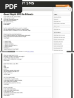 Good Morning Format-1 | PDF | Love