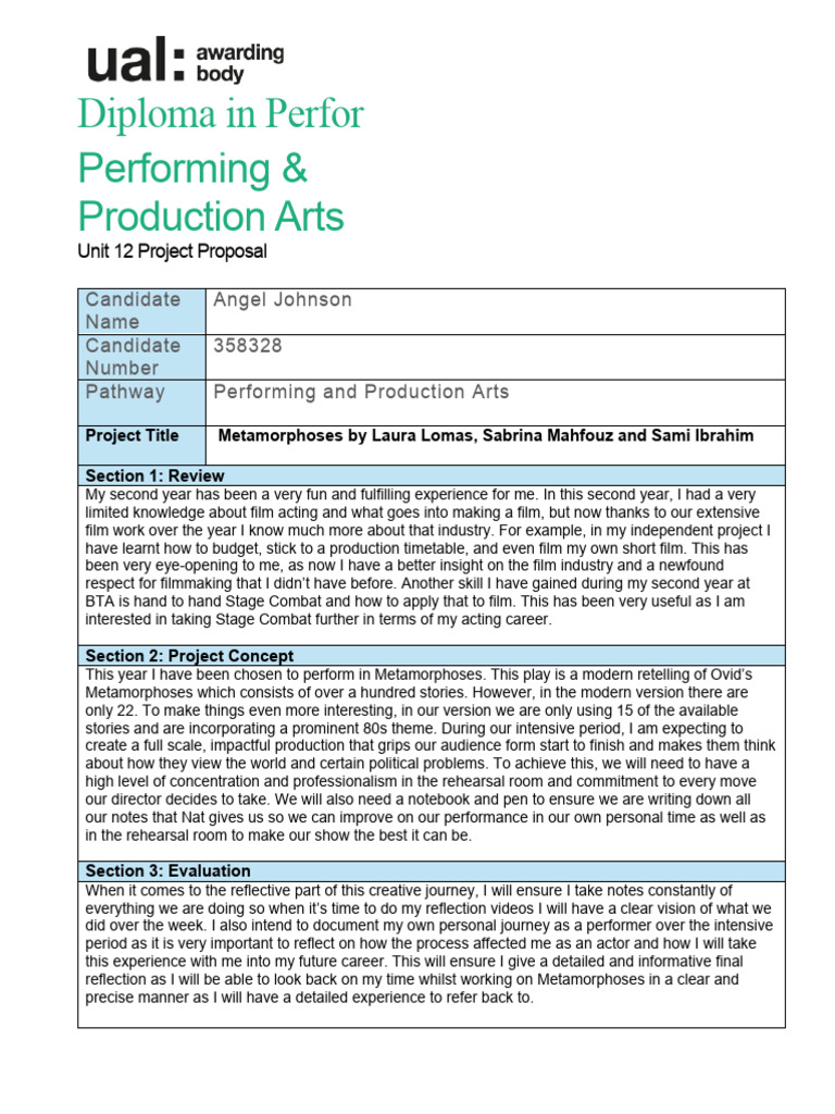 Fmp Year 2 Project Proposal Pdf