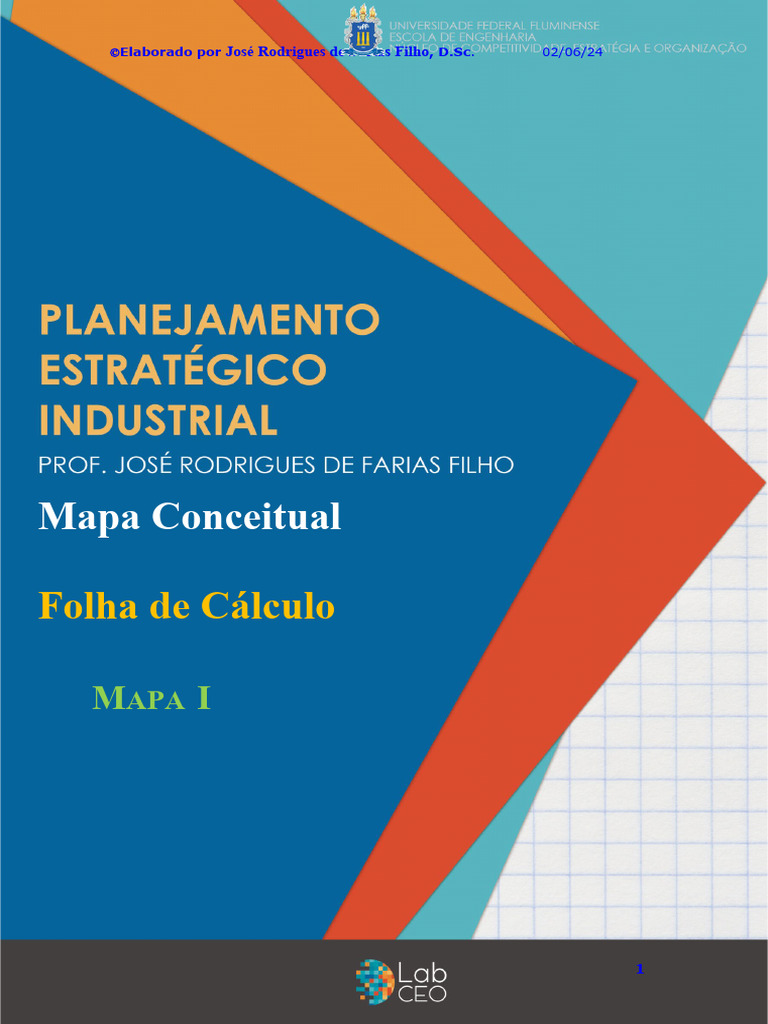CAP.1 - Mapas Conceituais - Mapa1 - V4 | PDF | Engenharia