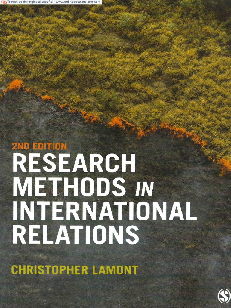 Lamont - 2022 - Research Methods RRII - CHPT 5 - Selección-Converted - En.es | PDF