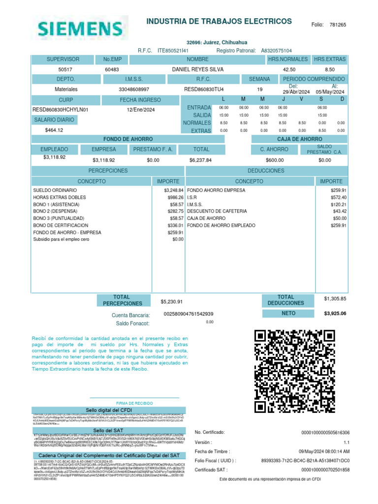 Sem19 29 Abr-06 May 2024 | PDF