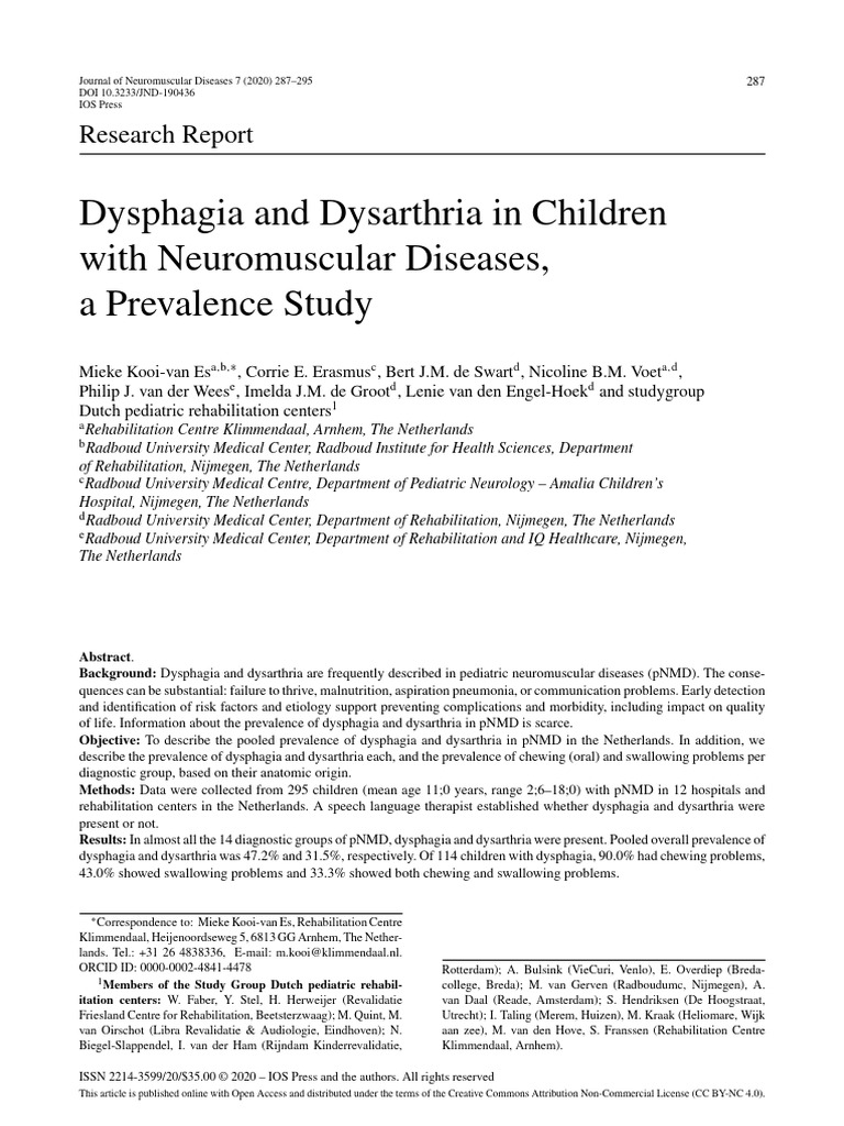 disartia | PDF | Muscular Dystrophy | Neurological Disorders